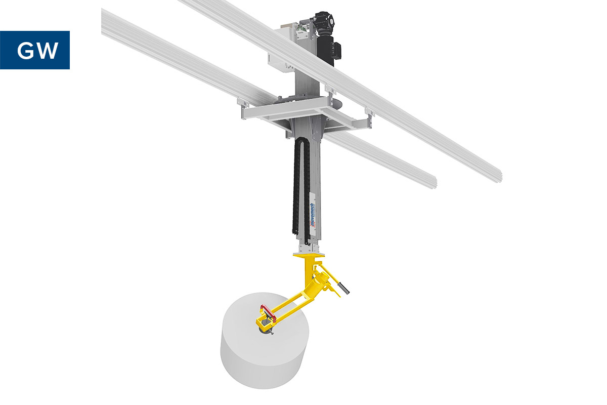 Roll handling gripper tools - Movomech
