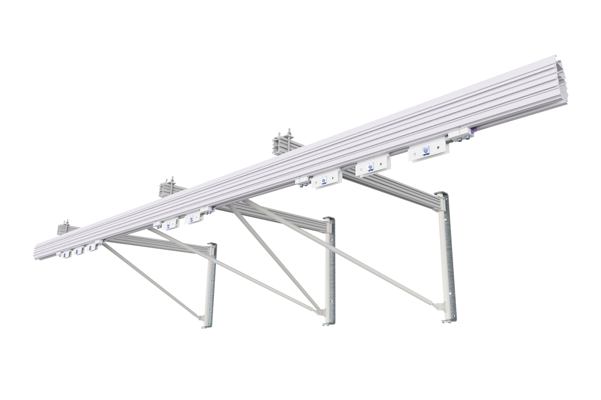 Ceiling-mounted support structures - Movomech