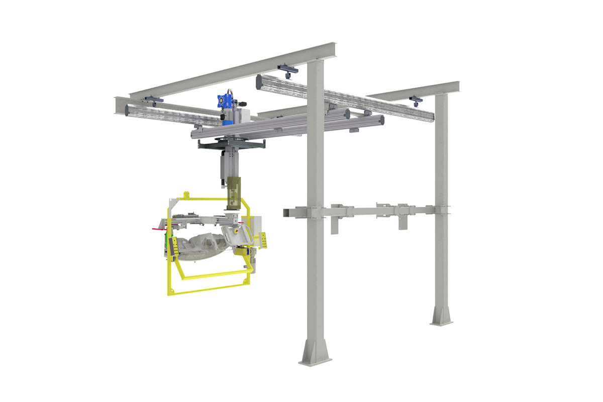 Floor-mounted support structures - Movomech