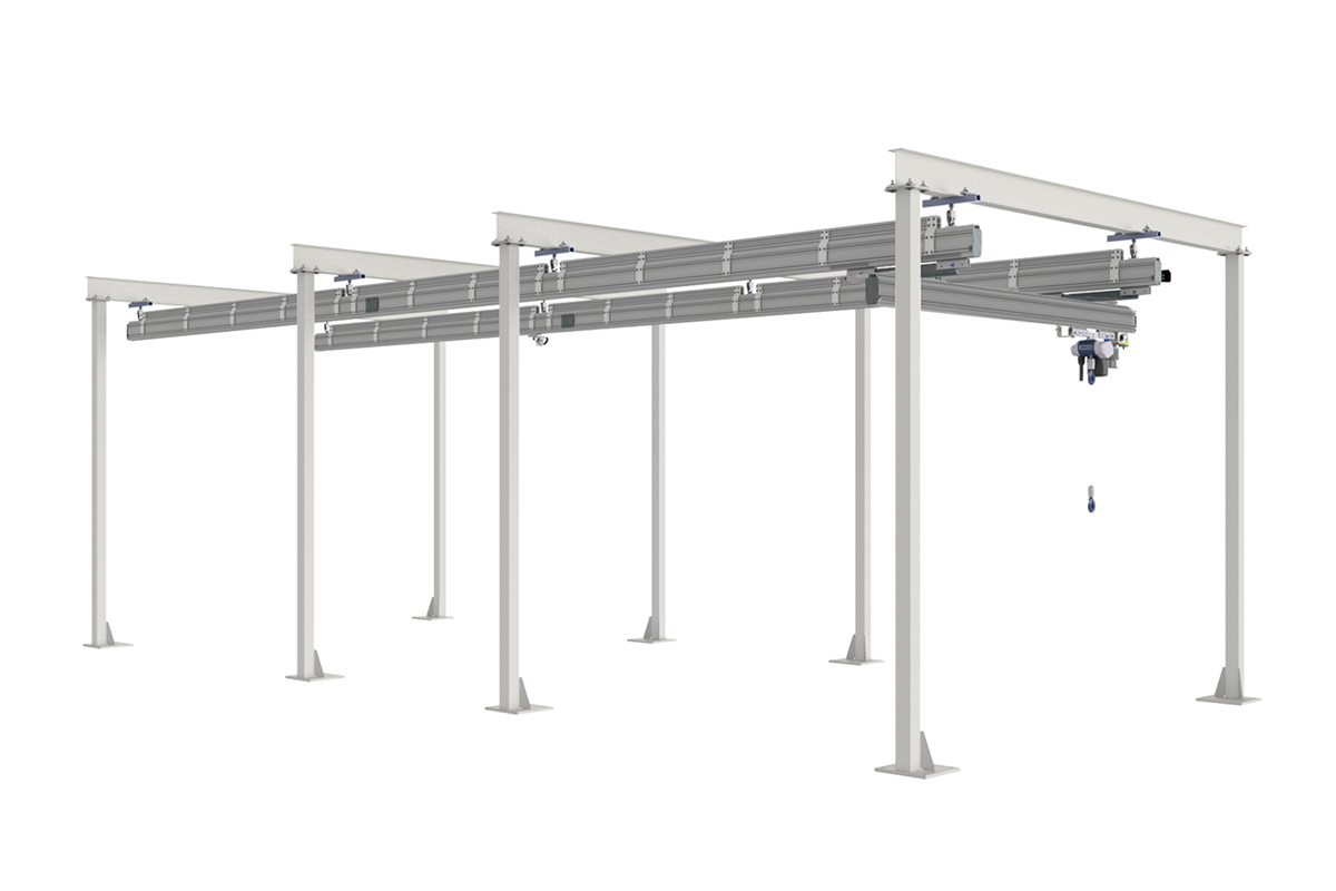 Floor-mounted support structures - Movomech