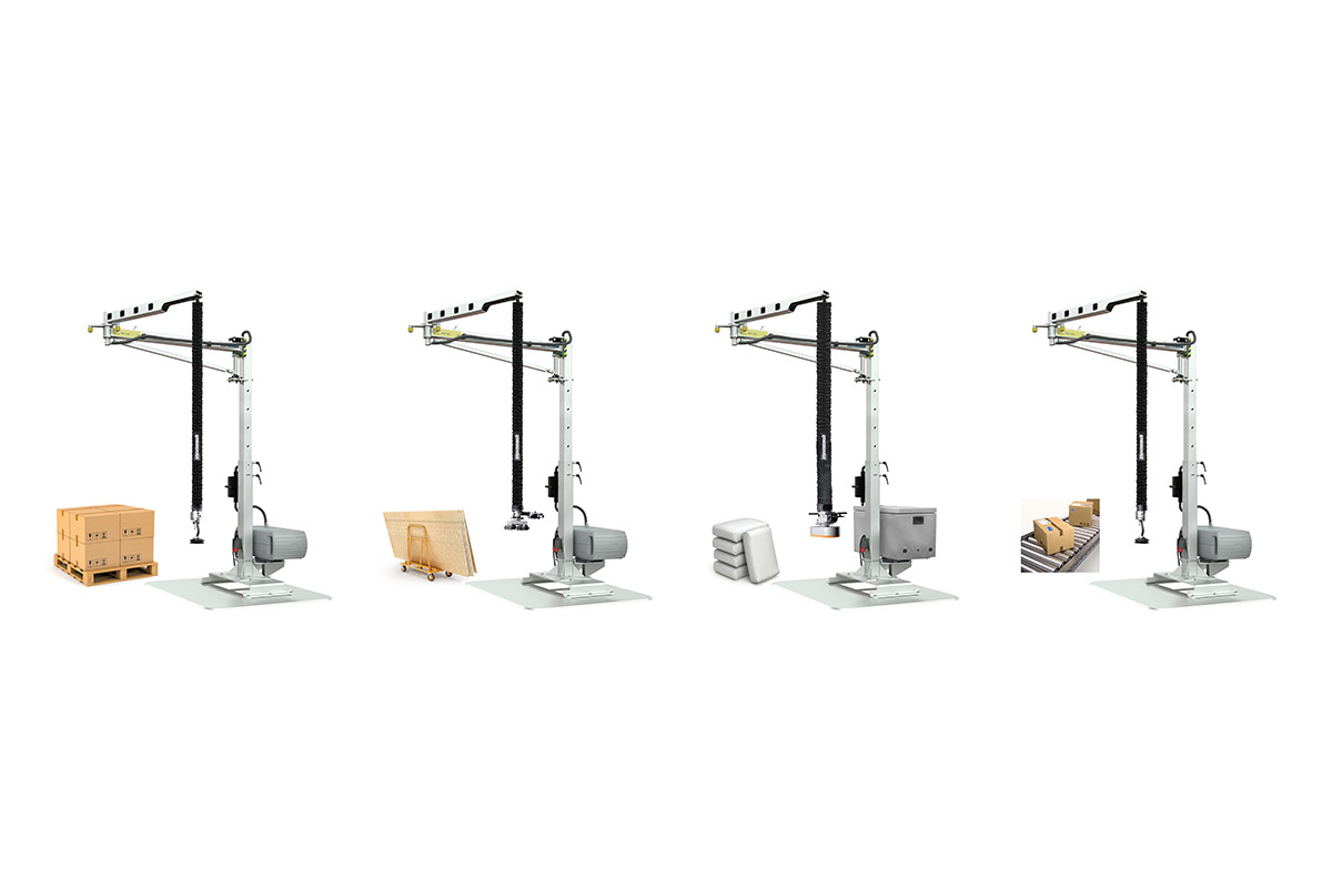 Easycrane - Mobile articulated jib crane - Movomech