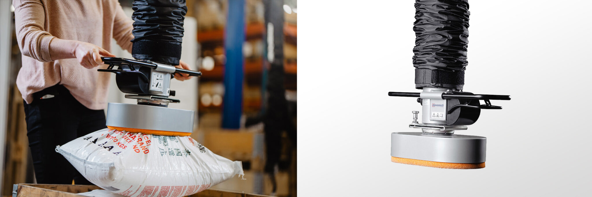 Vacuum lifters - Movomech updates product range - Movomech